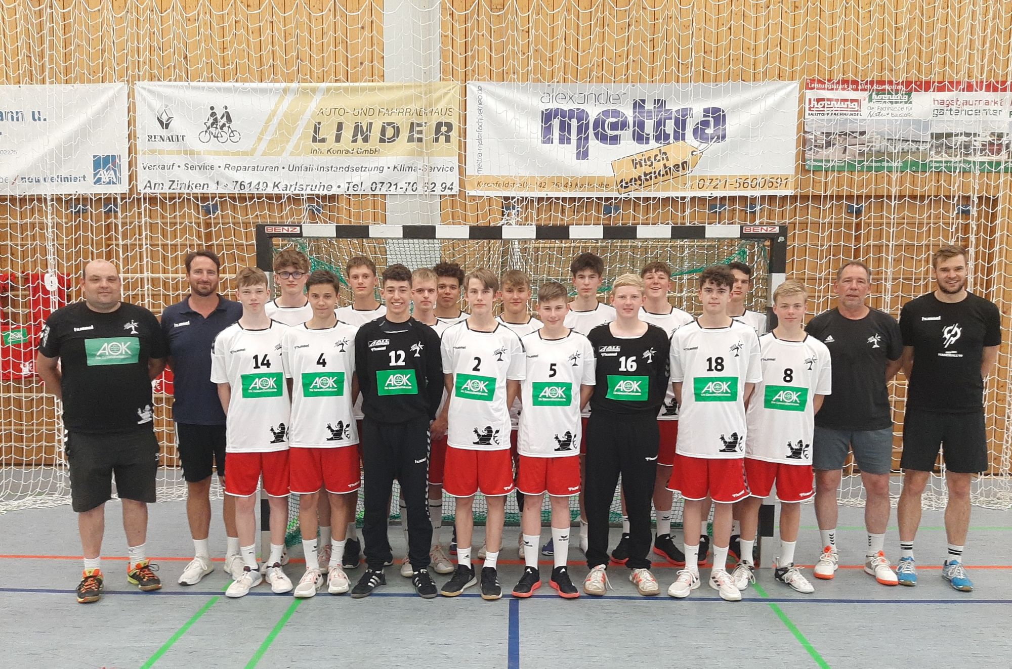 Team Hessen beim Regio-Cup in Karlsruhe - Hessischer Handballverband