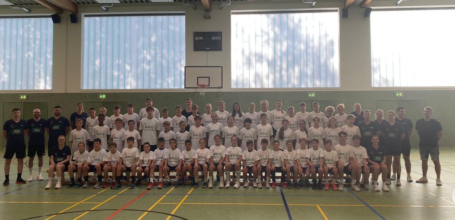 Finn Lemke zu Gast beim HHV Camp 2022 - Wir sind Handballhessen